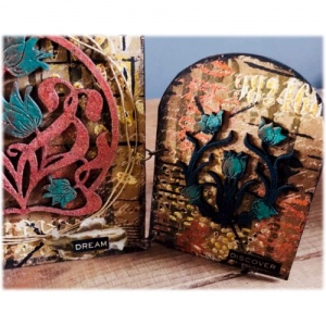 Art Deco & Nouveau Wood Shape - Floral Ornament Style 27